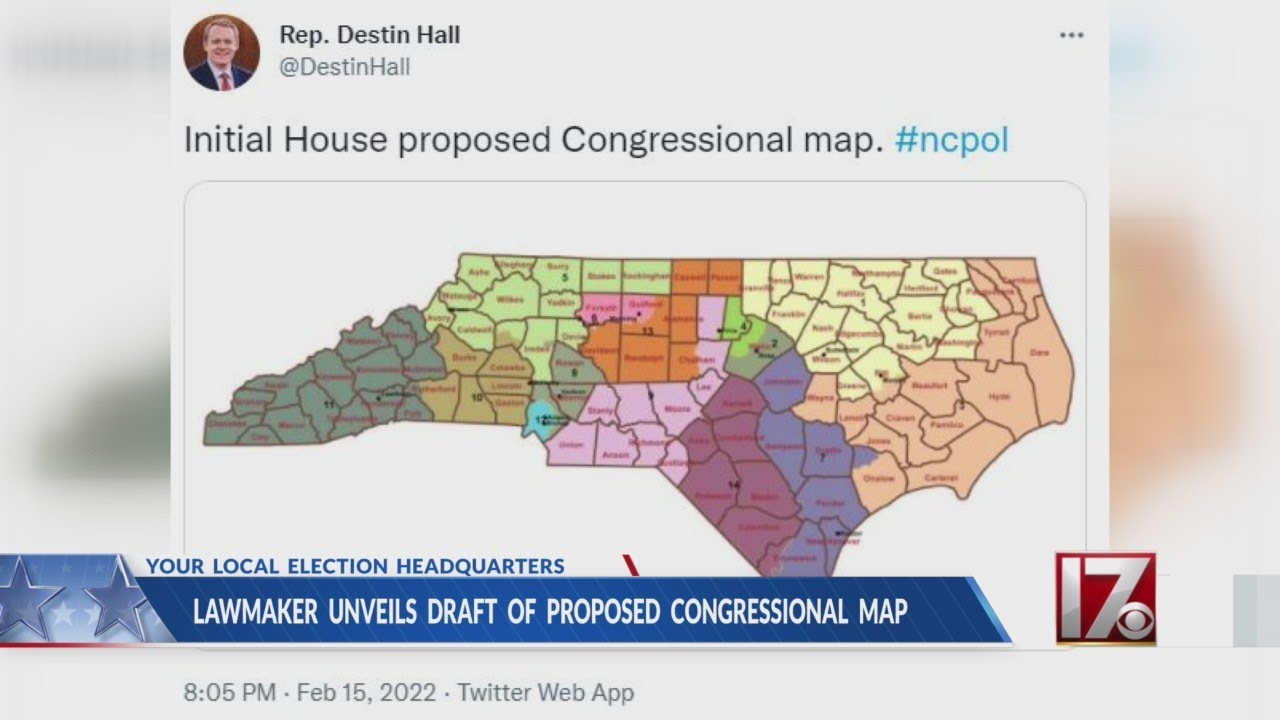 State representative releases draft of Republicans' NC congressional ...