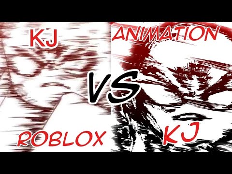 Kj Animation Vs Roblox The Strongest battlegrounds - YouTube
