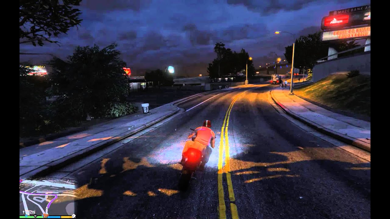 GTA V PC - textures/objects pop-in after some optimizations - YouTube