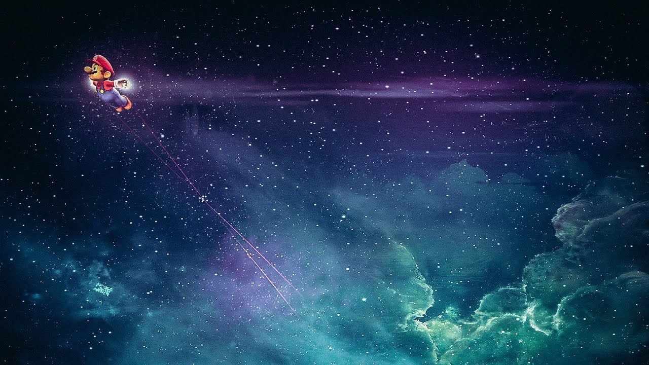 Super Mario Galaxy - Gusty Garden Theme - Bedtime Music, Lullaby Music ...