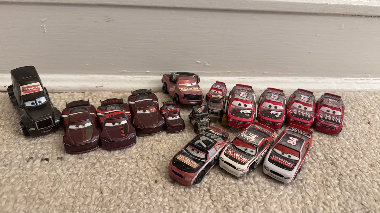 Mattel Disney Pixar Cars Team Re-Volting (Racers, Pitties, Cumberland ...