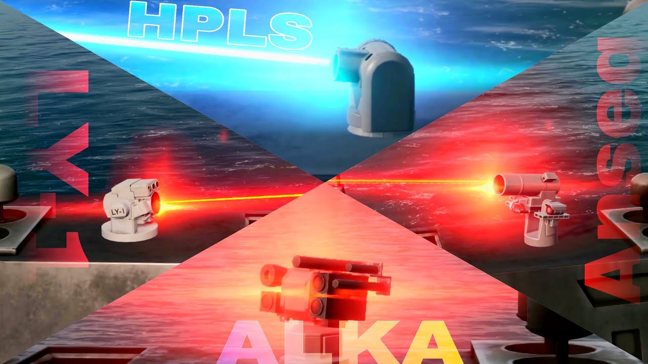 Modern Warships: LY-1 Vs Anseq Vs HPLS Vs Alka | Laser Airdefence ...