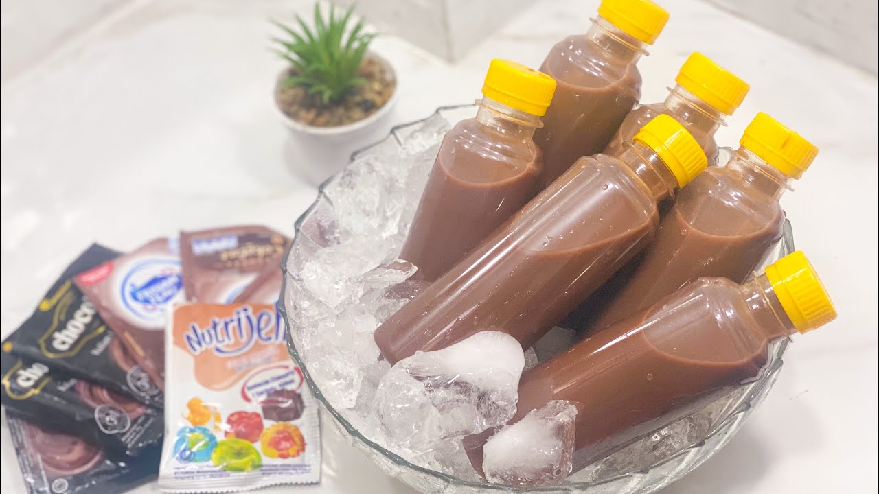 Es Coklat 3 bahan,Segar & nyoklat sekali - YouTube