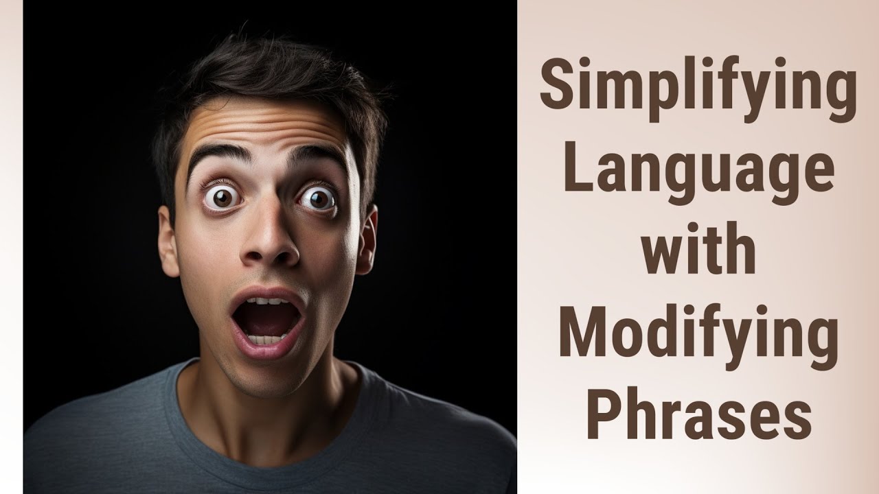 Clipping Clauses: Simplifying Language with Modifying Phrases - YouTube