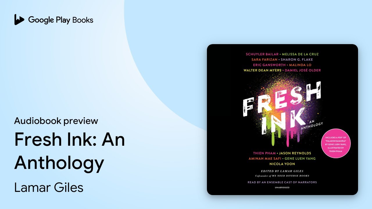 Fresh Ink: An Anthology by Lamar Giles · Audiobook preview - YouTube