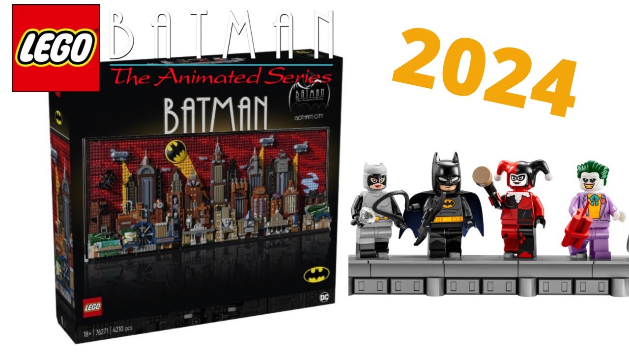 LEGO Batman: The Animated Series Gotham City Reveal! - YouTube
