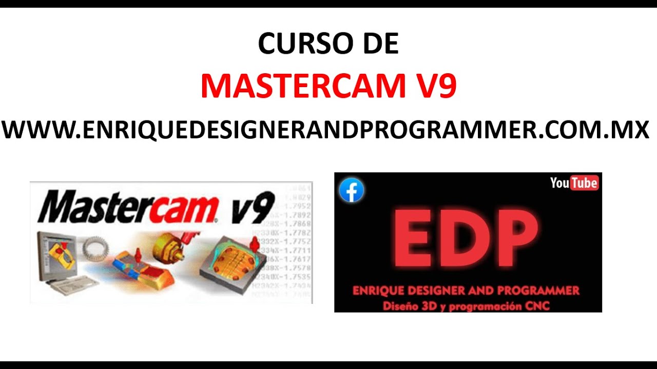 Mastercam V9 clase - YouTube