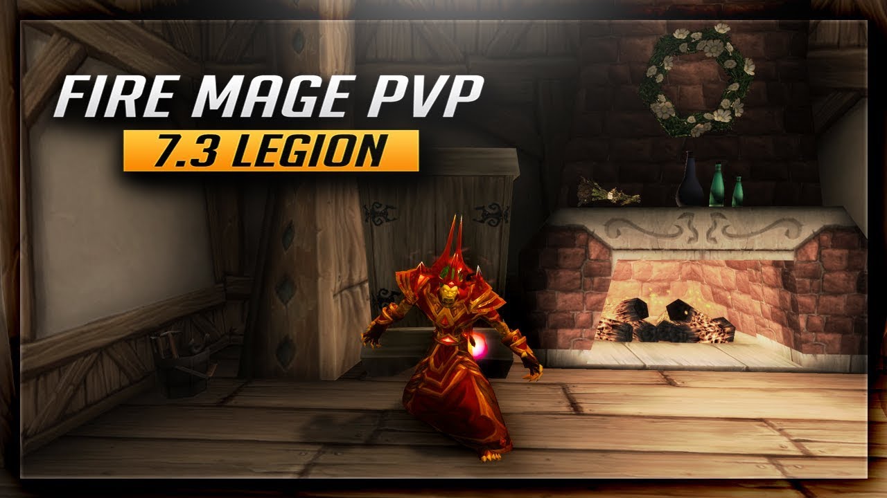 Fire Mage - Basic Battleground 7.3.2 - YouTube
