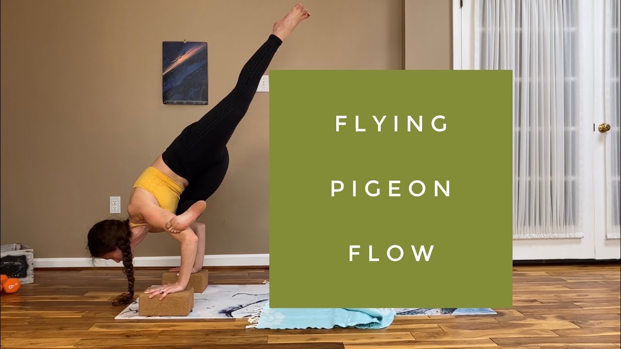 Flying Pigeon Flow (30 Min Advanced Vinyasa Yoga Class) - YouTube