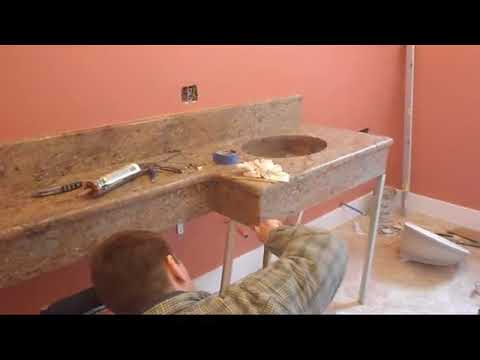 How To Install A Floating Granite Countertop