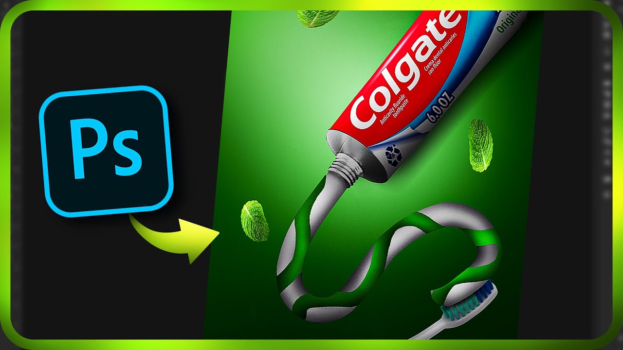 Colgate Ad Design | Photoshop - YouTube