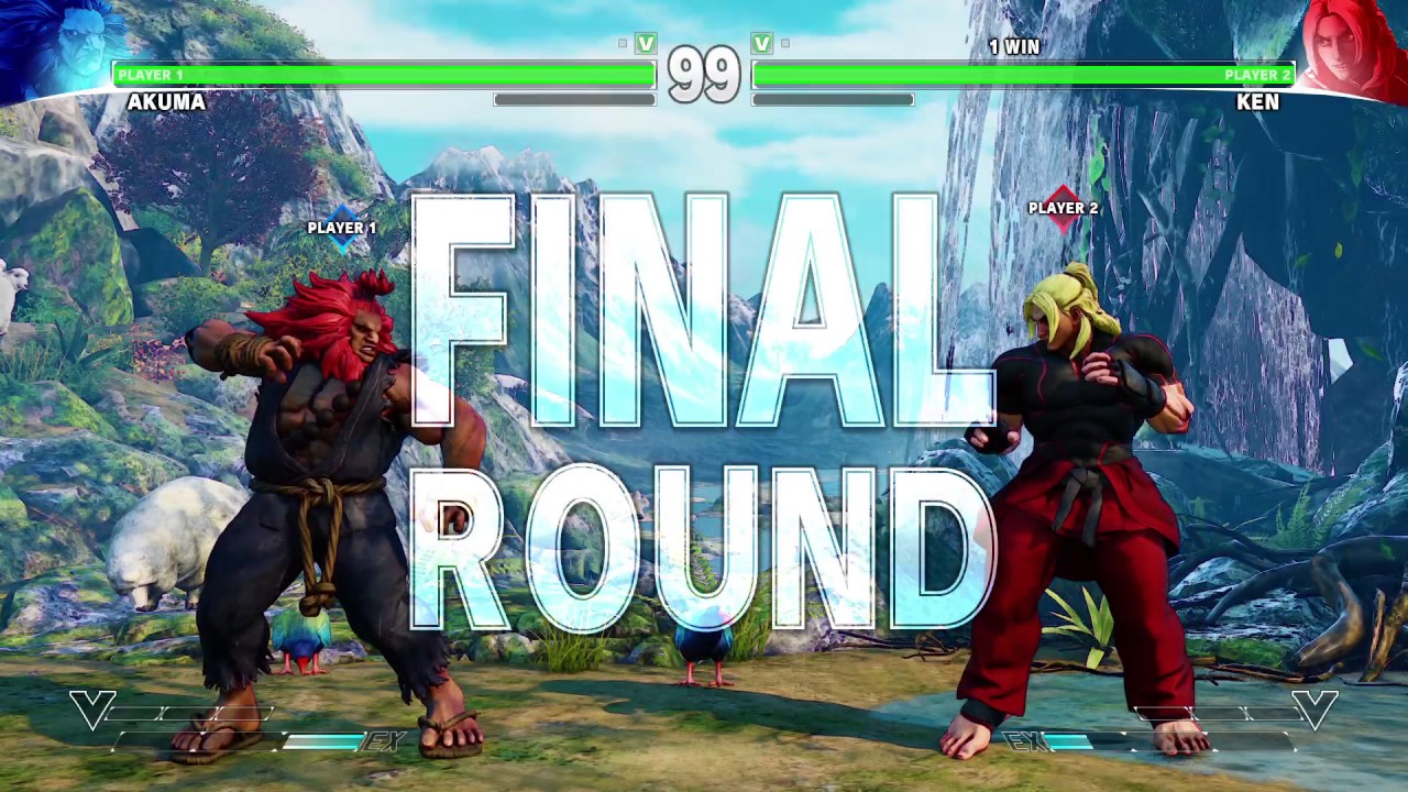 STREET FIGHTER 5 PS4 PRO - AKUMA vs KEN - 1 VS 1 - PureFromEast vs ...