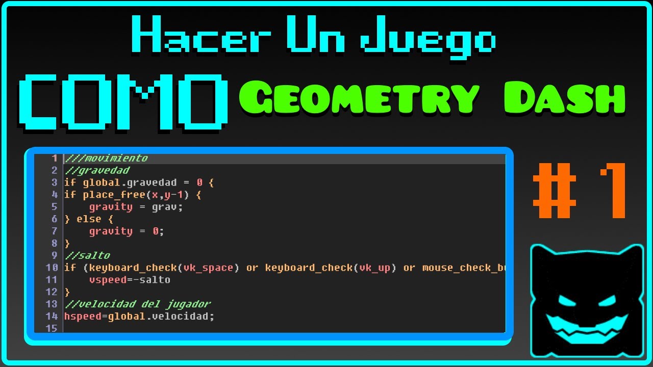 (BIEN EXPLICADO) Como hacer un juego como Geometry Dash en Game Maker ...