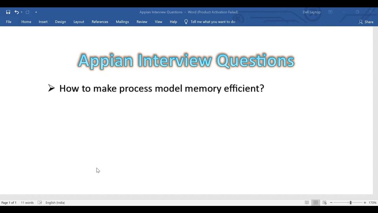 PART-35| Appian Interview Questions l Appian Technical Interview Questions I Live Appian ...