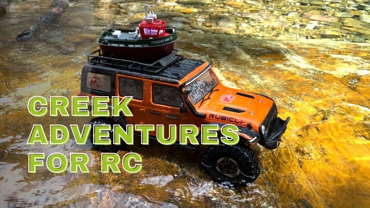 Creek Adventures For RC: Perfect Summer Fun! - YouTube