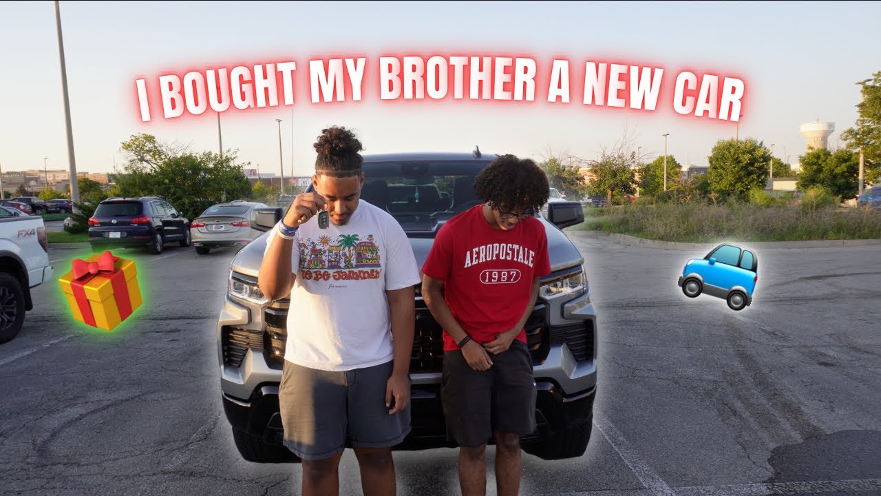 I BOUGHT MY BROTHER A CAR.....!!!!!!!! - YouTube