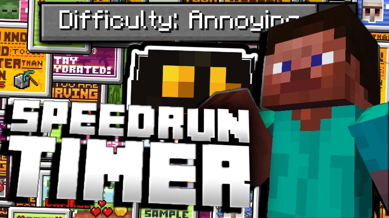I played through Annoying Difficulty in Minecraft #annoyingdifficulty - YouTube