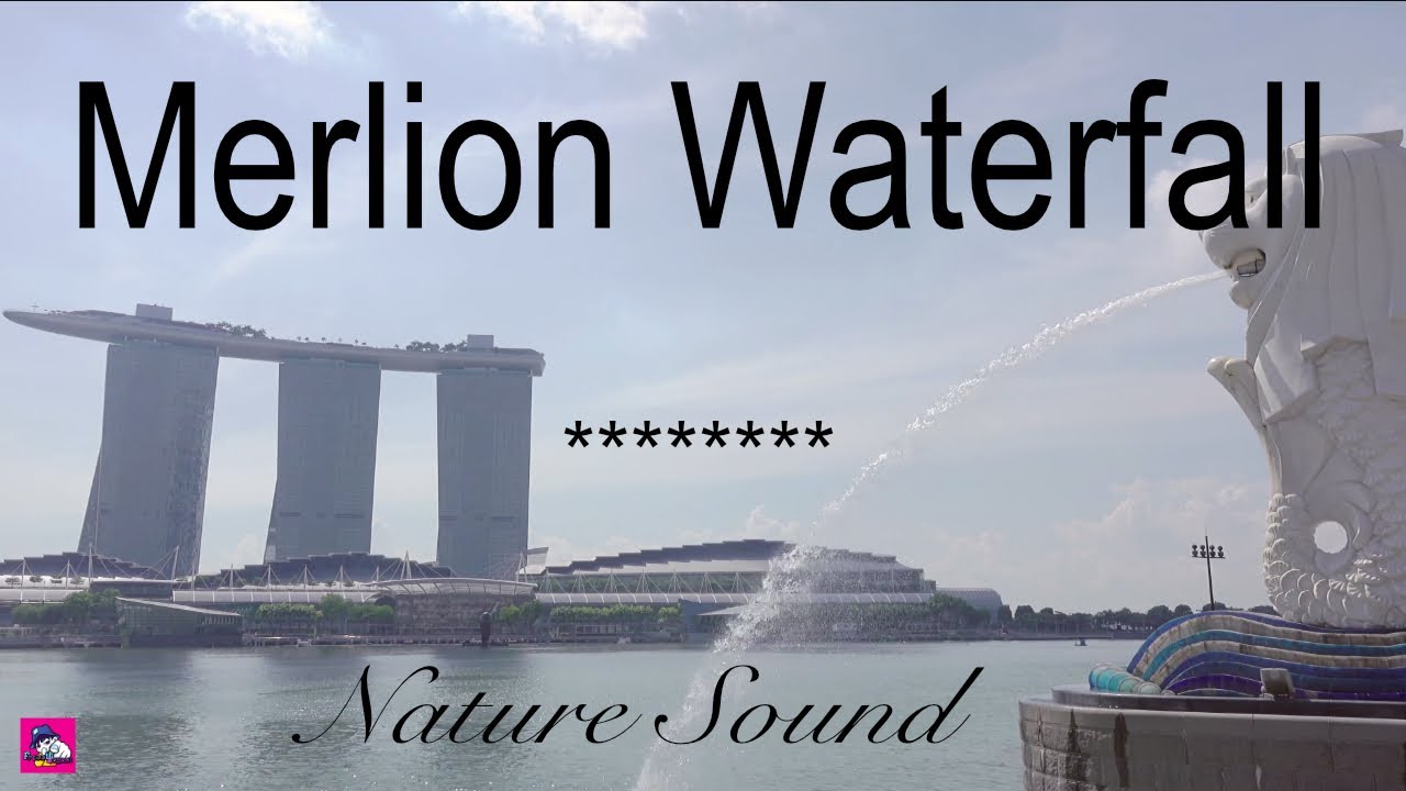Merlion Spitting Water Music | Sleep | Relaxation | Meditation | Spa ...