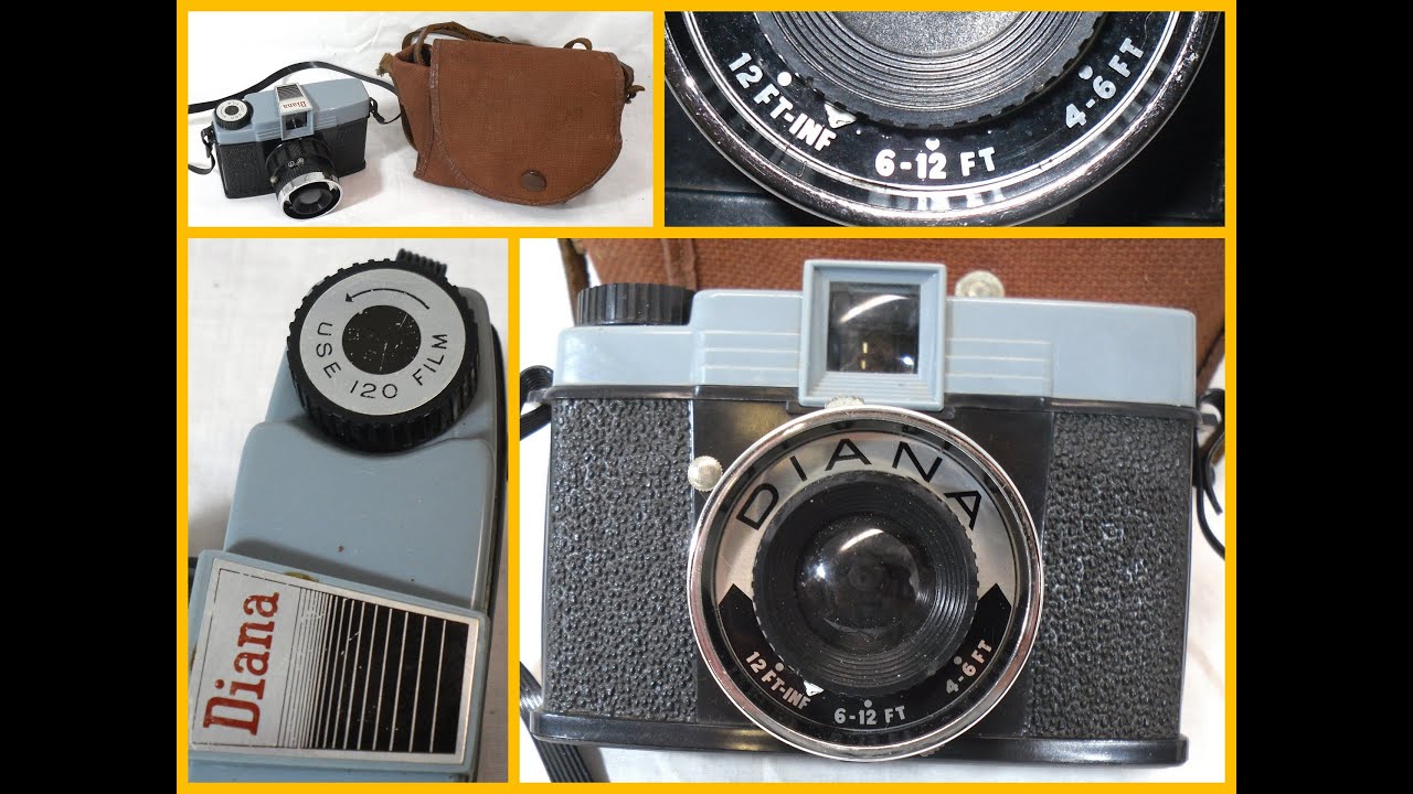 Original Diana Camera Plastic Hong Kong 120 Film 60s Medium Format ...