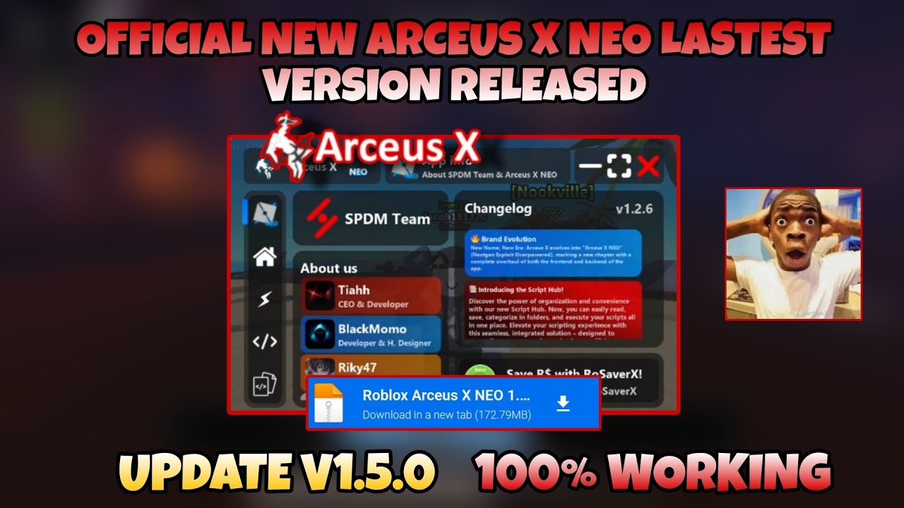 NEW! ARCEUS X NEO LATEST VERSION RELEASED V1.5.0 | NO LAG | FREE ...