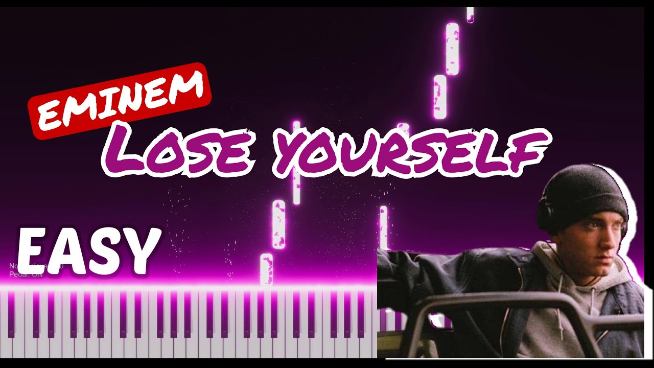 Lose Yourself - EMINEM | Piano Tutorial EASY - YouTube