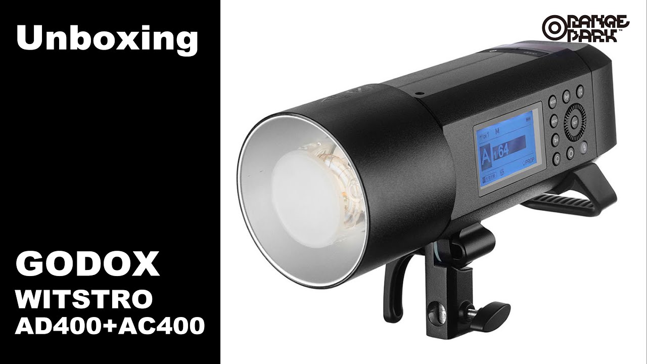 【ストロボ】GODOX WITSTRO AD400+AC400の開封/Unboxing GODOX AD400 & AC400 + 120cm ...