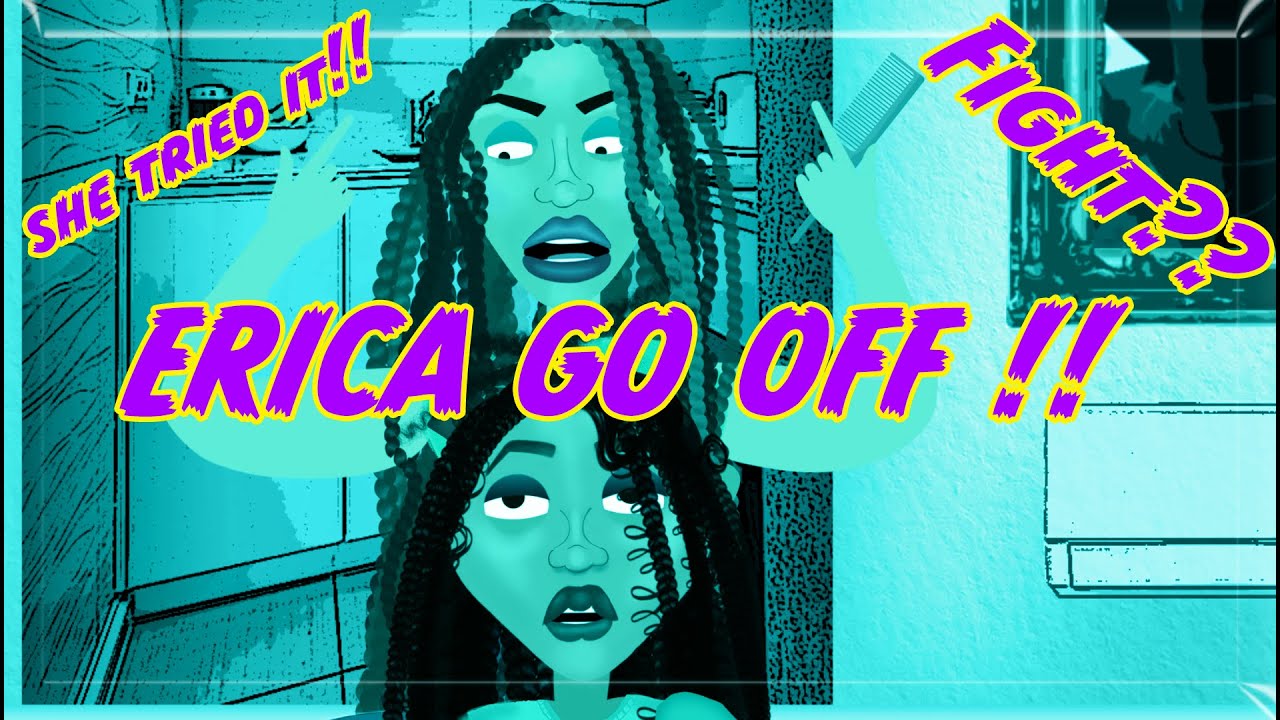 ERICA AKA THE HAPPY BABYMAMA ALMOST FIGHTS A CLIENT AFTER CATCHING HER ...