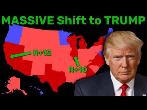 How Did Each State Shift in 2024~ SHOCKING Map! - YouTube