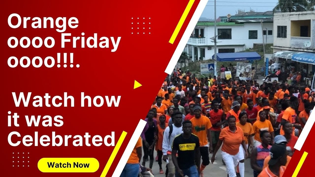 The Celebration of Orange Friday in Cape Coast this Year!!!! Ogua Fetu ...