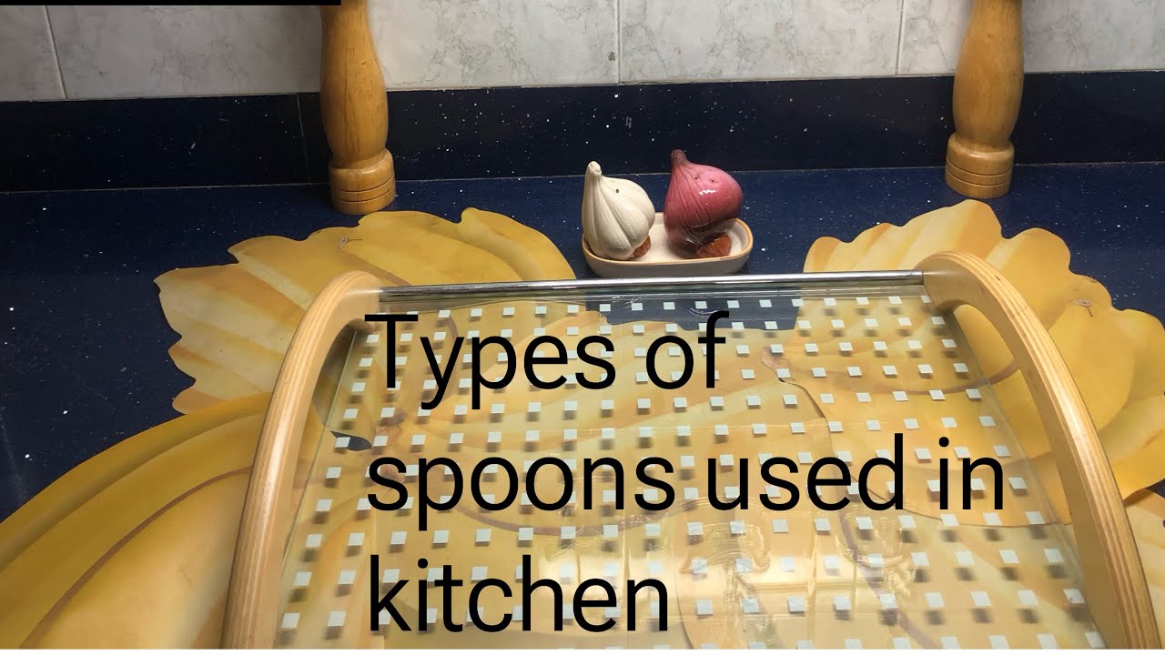 Types of spoons used in cooking - YouTube