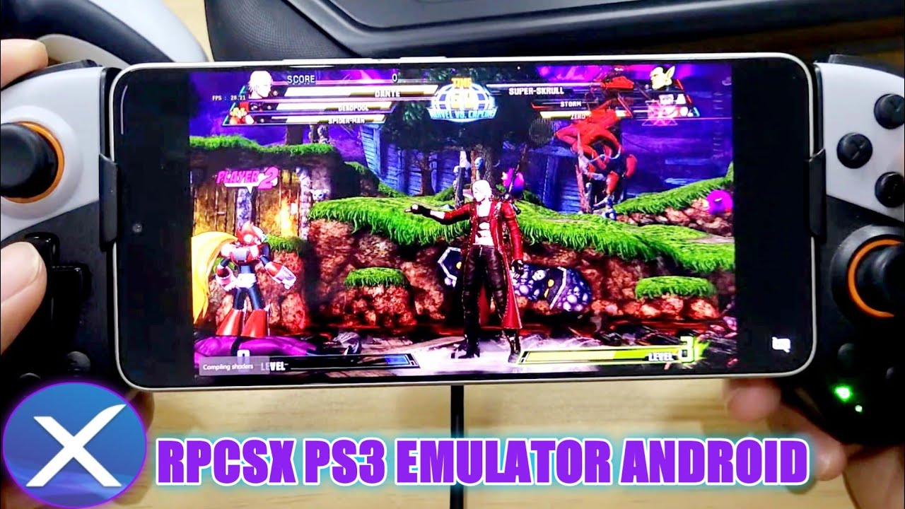 Marvel Vs Capcom 3 RPCSX Ps3 Emulator Android - YouTube