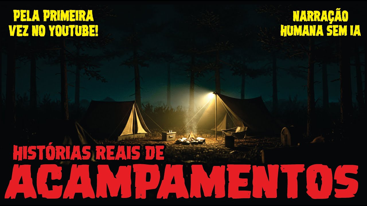 HISTÓRIAS REAIS DE TERROR EM ACAMPAMENTOS | RELATOS SOBRENATURAIS REAIS E INÉDITOS - YouTube