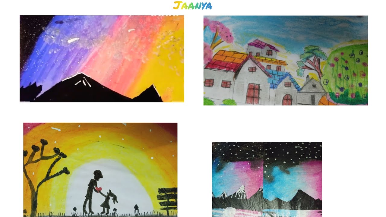 How to make beautiful painting - YouTube