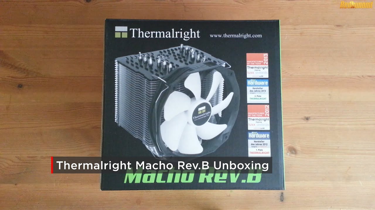 Thermalright Macho Rev.B Unboxing - YouTube