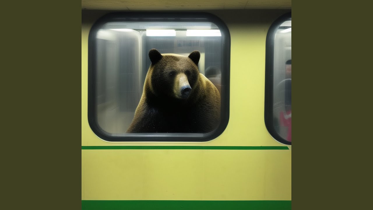 Bear Riding the Subway - YouTube Music