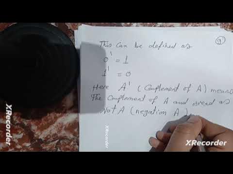 Part 2: Basic operations - Boolean Algebra - YouTube