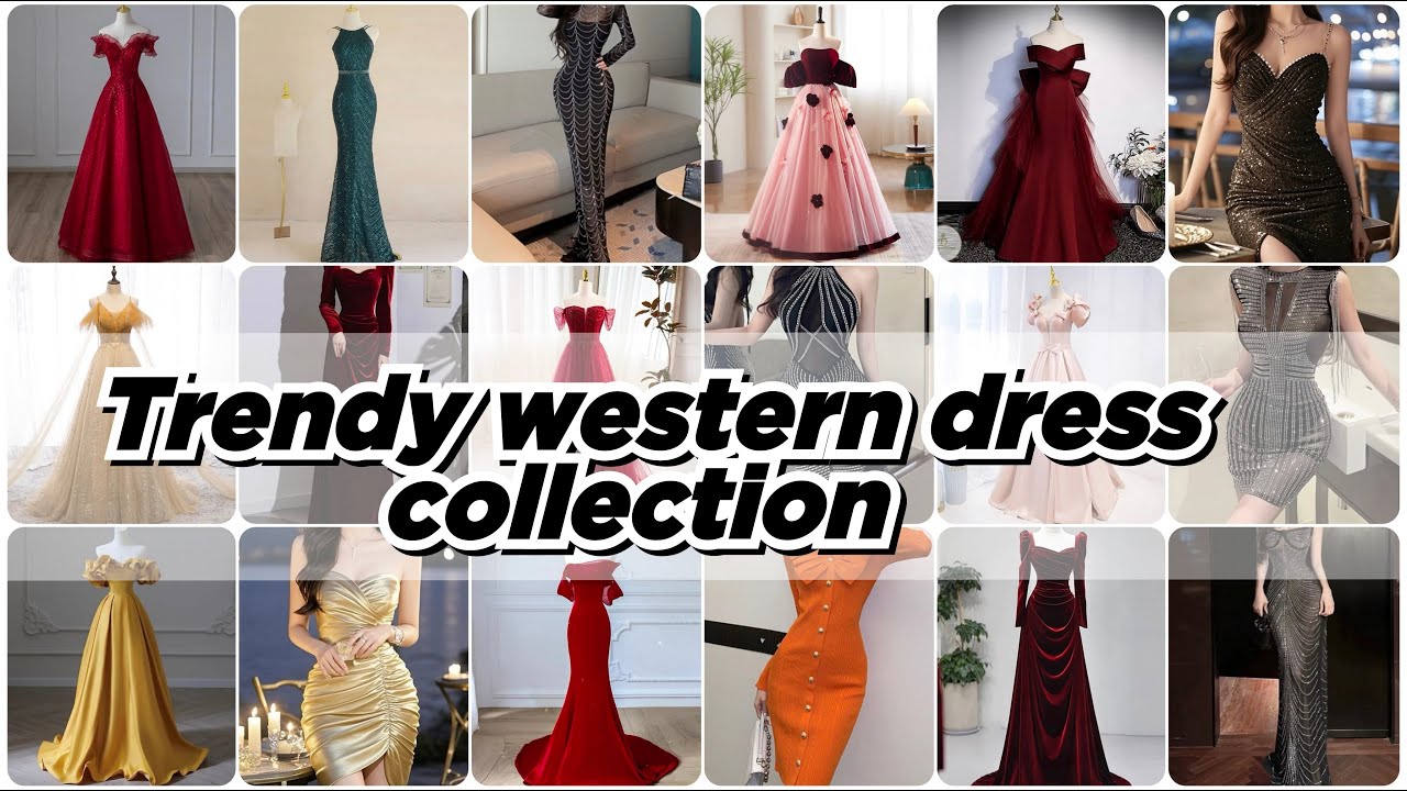 Types of Western dresses with names/trendy partywear western dresses ...