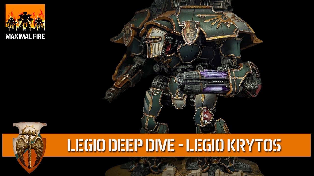Adeptus Titanicus Legio Rules Deep Dive - The Legio Krytos - YouTube