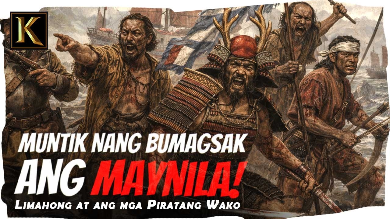 Wako Pirates sa Pilipinas: Ang Madugong Pagsalakay ni Limahong - YouTube