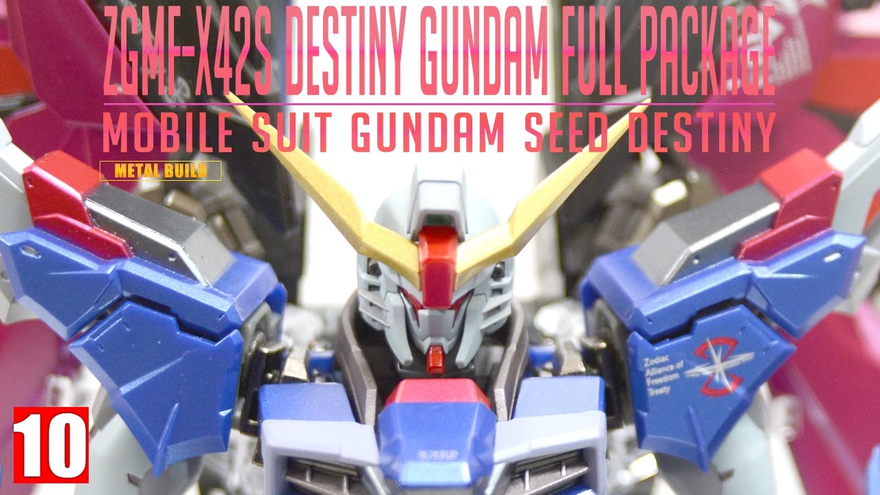 [REVIEW 2.0] 메탈빌드 데스티니 건담 풀 패키지 / METAL BUILD DESTINY GUNDAM FULL ...