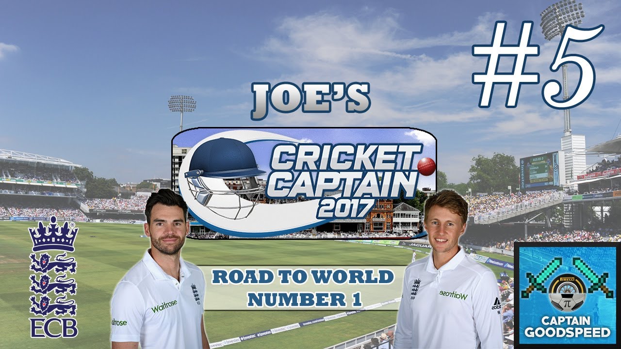 Cricket Captain 2017 | Road to World Number 1 (England) | E05: WEST ...