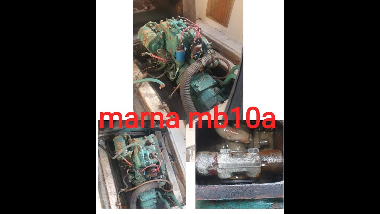 Marna engine restauration part 1 (mb10a) - YouTube