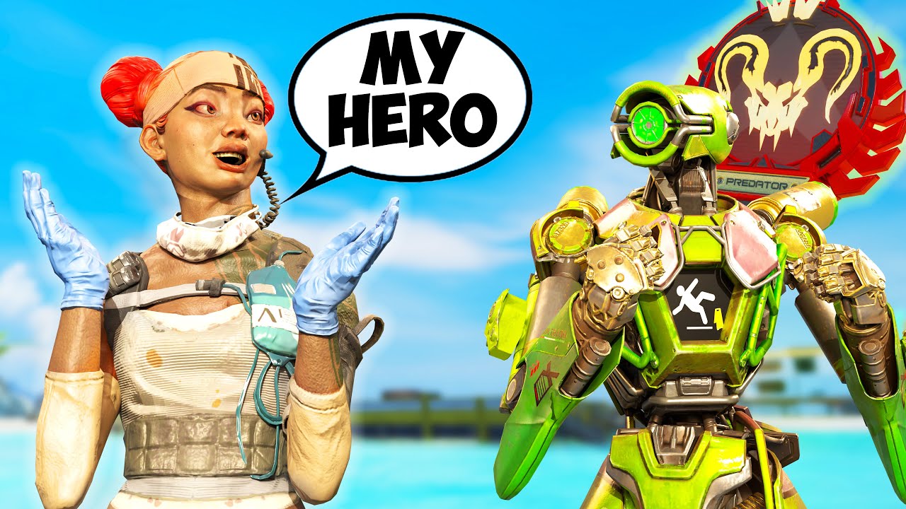 #1 PATHFINDER CARRIES WHOLESOME RANDOM (Apex Legends) - YouTube