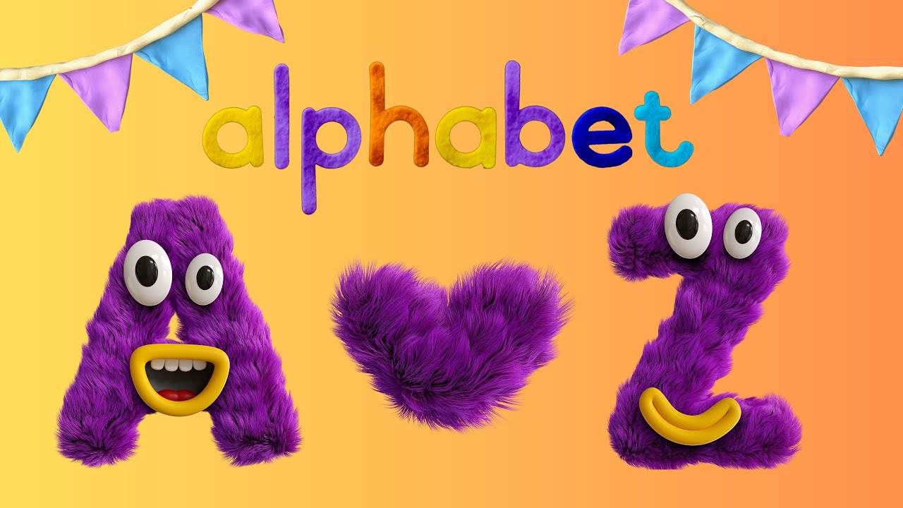 Learn Alphabet A-Z /Trace Dotted Letters /Let's Write ABCD /Easy ...