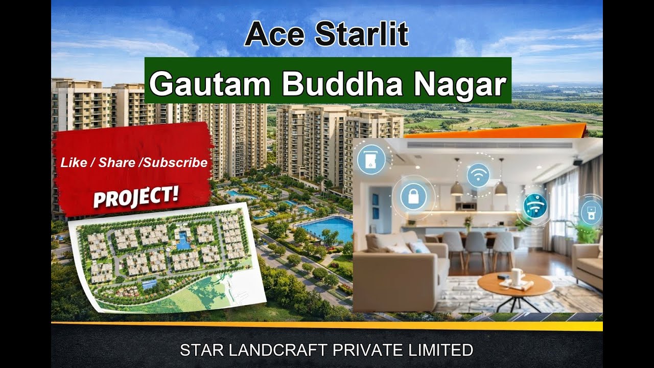 ACE STARLIT Noida Expressway | Ready to move | A&W - YouTube