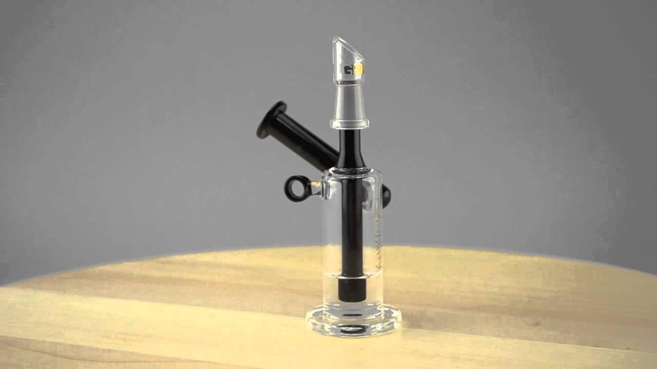 GRAV LABS - SIDECAR PENDANT VAPOR RIG W/ 10MM DOME & GOLDEN TITANIUM ...
