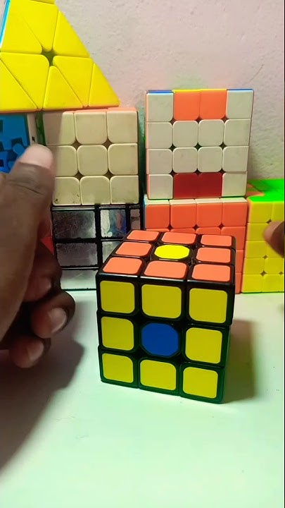 how to make Dot pattern Rubik's cube solve this video #shorts #ytshorts #rubikscube # ...