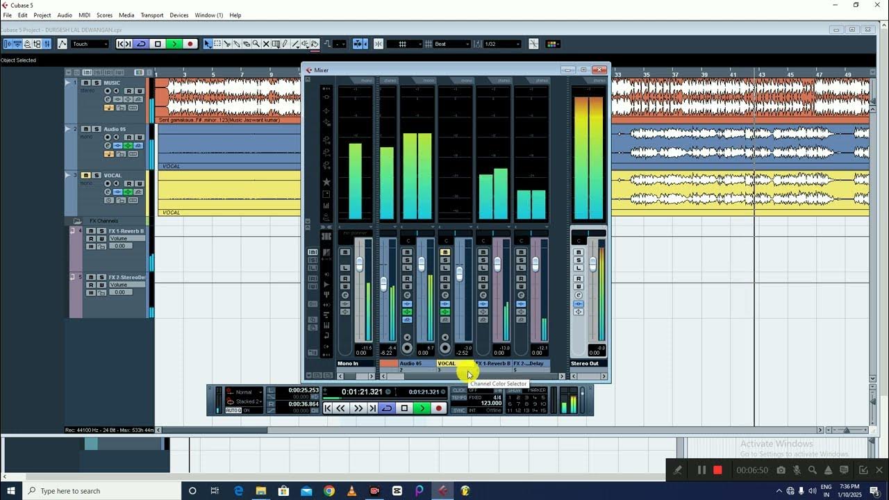 cubase 5 mixing and mastering || mixing and mastering cubase 5 - YouTube