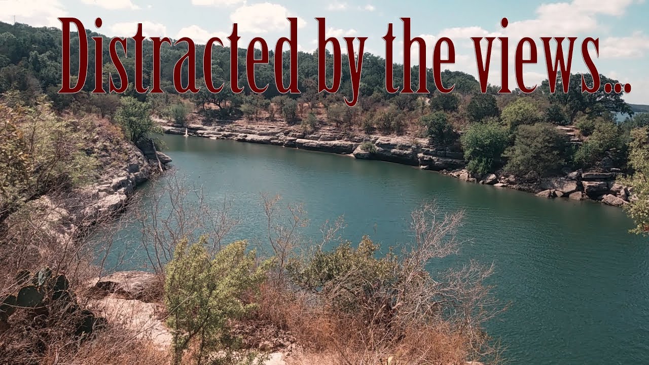 Hiking and campsites at Pace Bend Park - YouTube