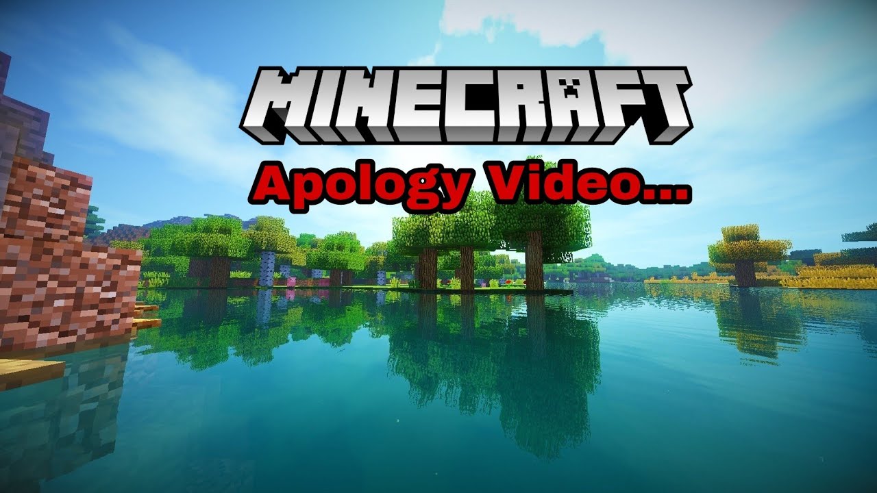 My Apology Video... - YouTube